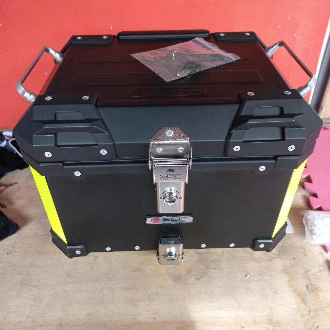 SEC 45L alloy top box, Motorbikes, Motorbike Parts & Accessories, Other ...