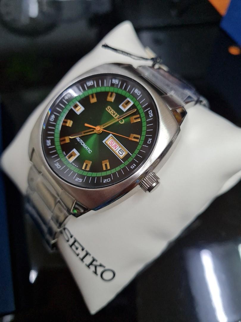 SEIKO Automatic watch (Green dial), Luxury, Watches on Carousell