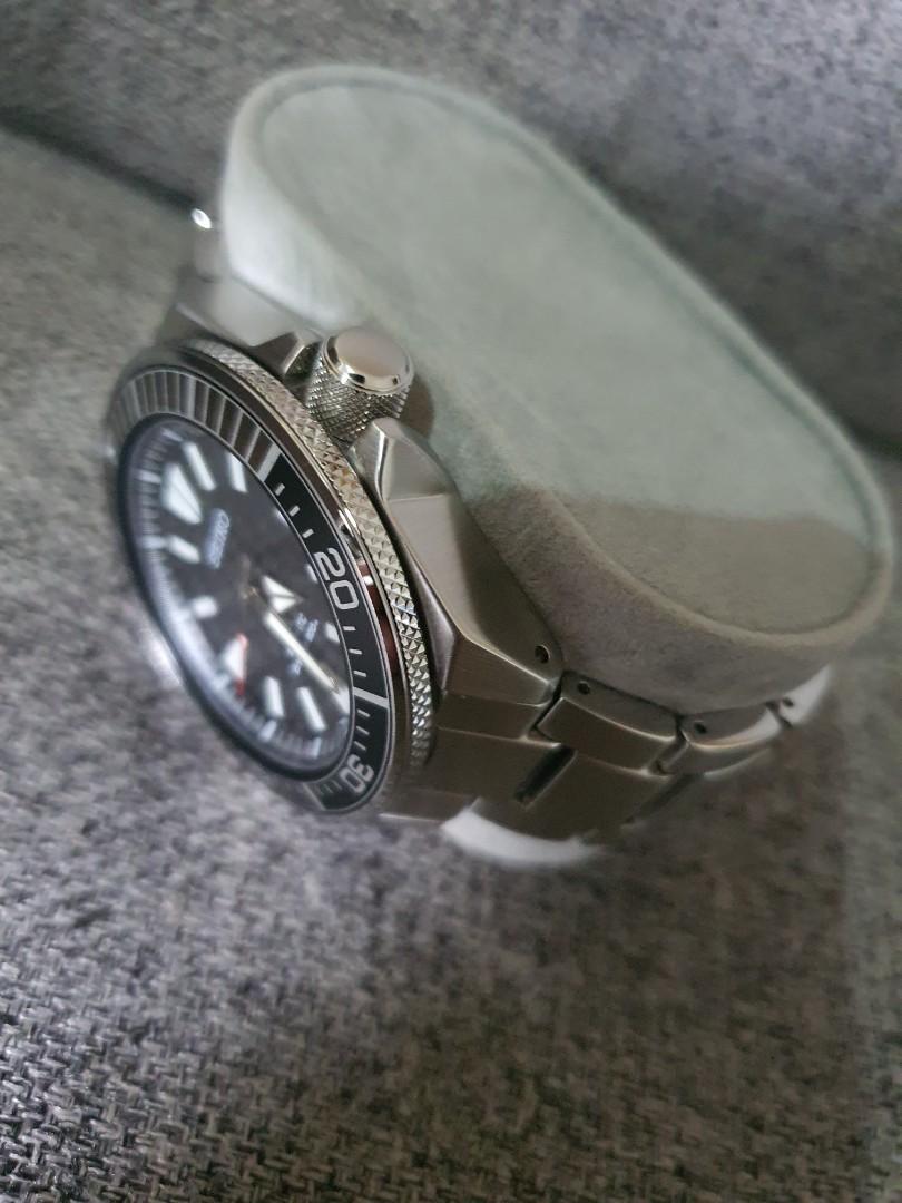 Seiko Samurai Black, Men's Fashion, Watches & Accessories, Watches on ...