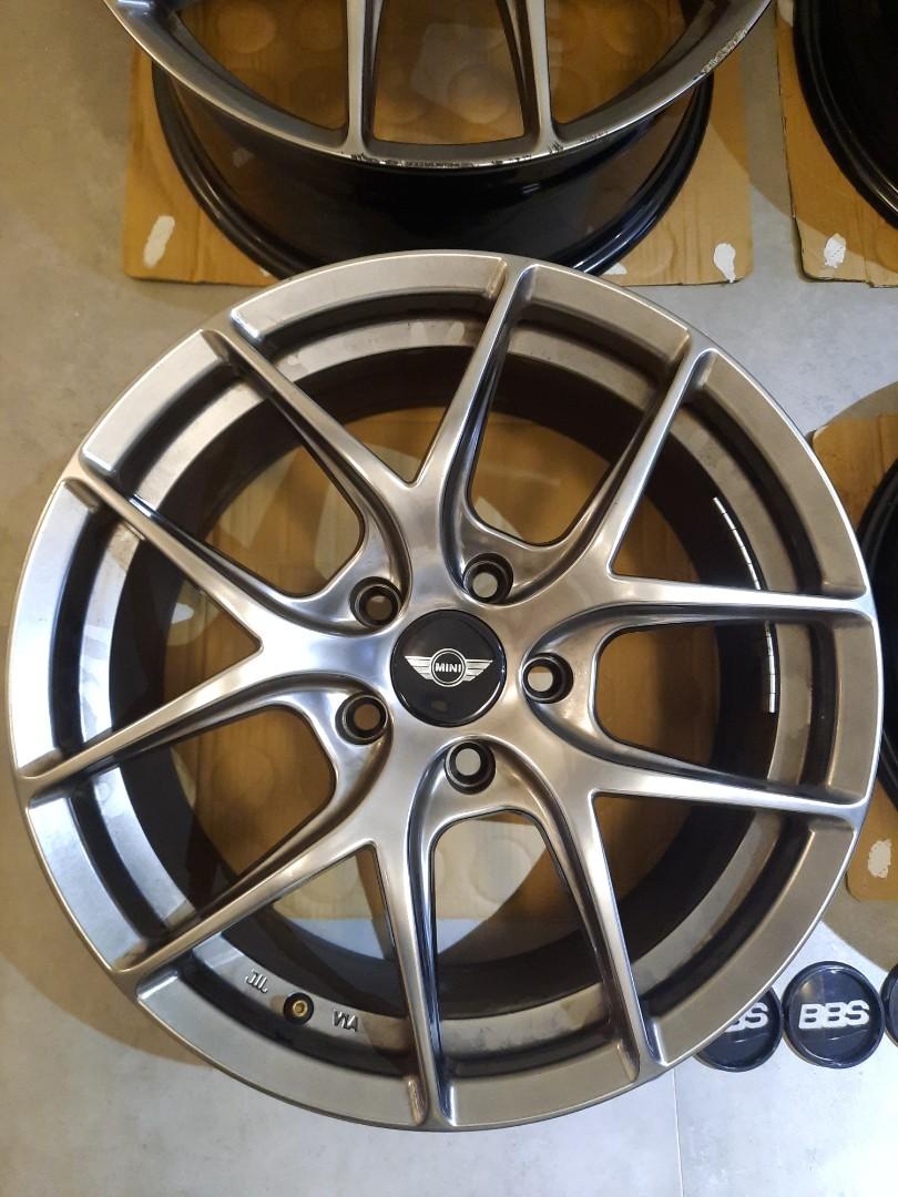 Set of 4 x 17 inch BBS Replica Rims PCD 5x112, Car Accessories, Tyres ...