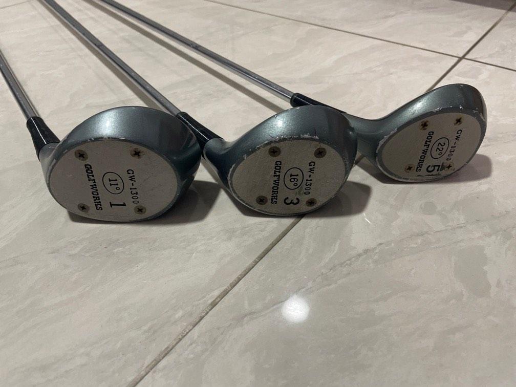 Set of golf clubs, Golfworks GW-1300 series, Sports Equipment, Sports ...