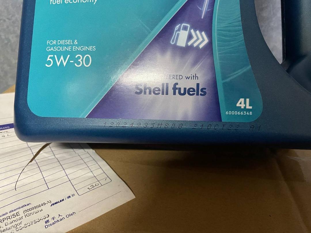 Shell Helix Fuelsave 5W-30, Auto Accessories on Carousell