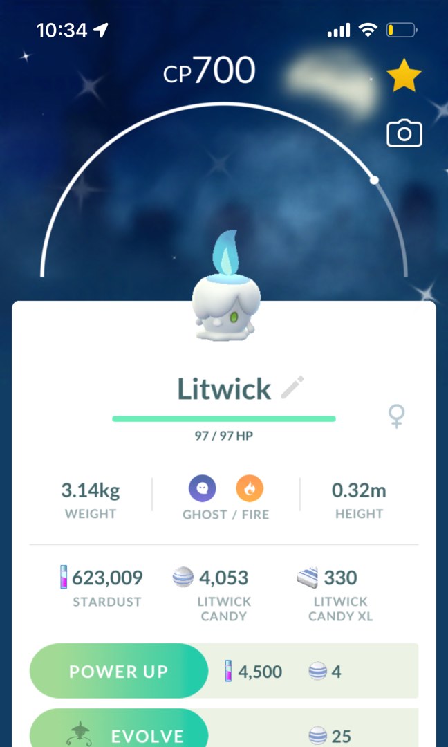 Shiny litwick pokemon go, Video Gaming, Gaming Accessories, In-Game ...
