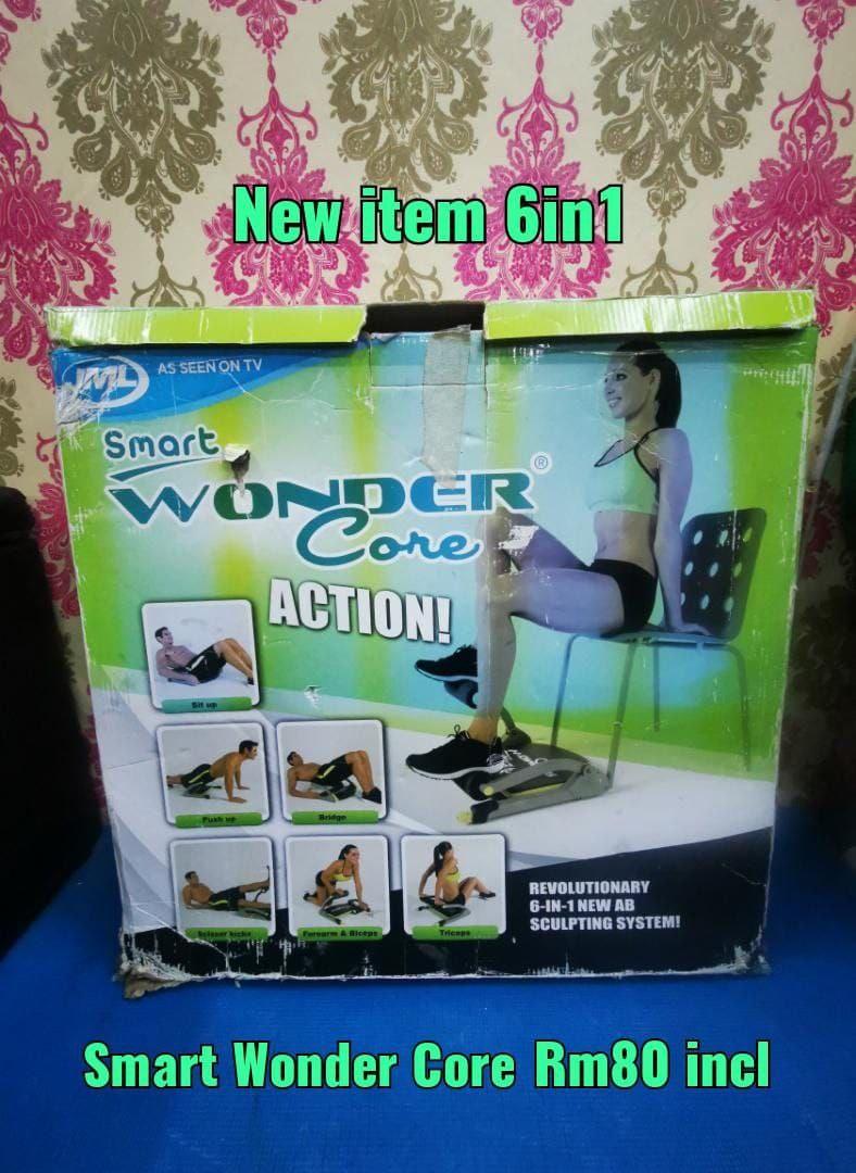 Smart Wonder Core 6 in 1, Sports Equipment, Exercise & Fitness, Cardio ...