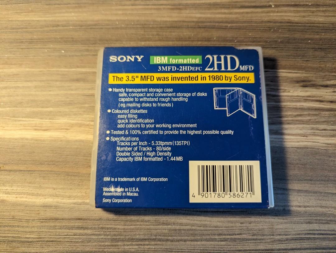 Sony Floppy Disks/ Diskettes, Hobbies & Toys, Memorabilia ...