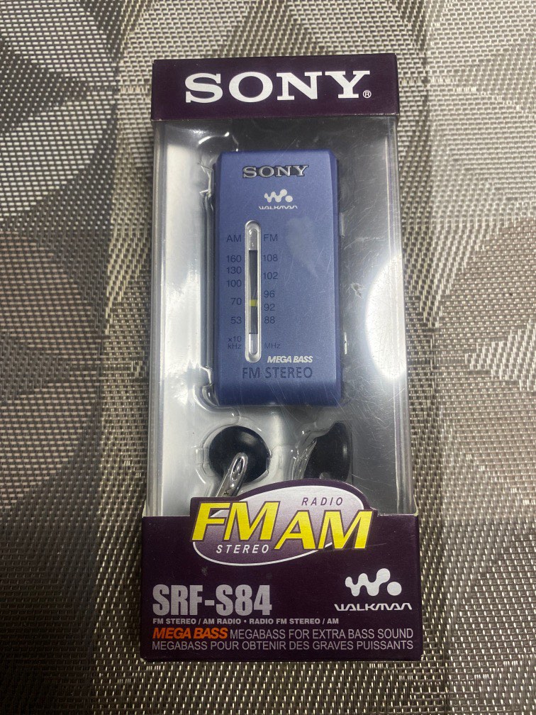 Sony SRF-S84收音機, 音響器材, 可攜式音響設備 - Carousell