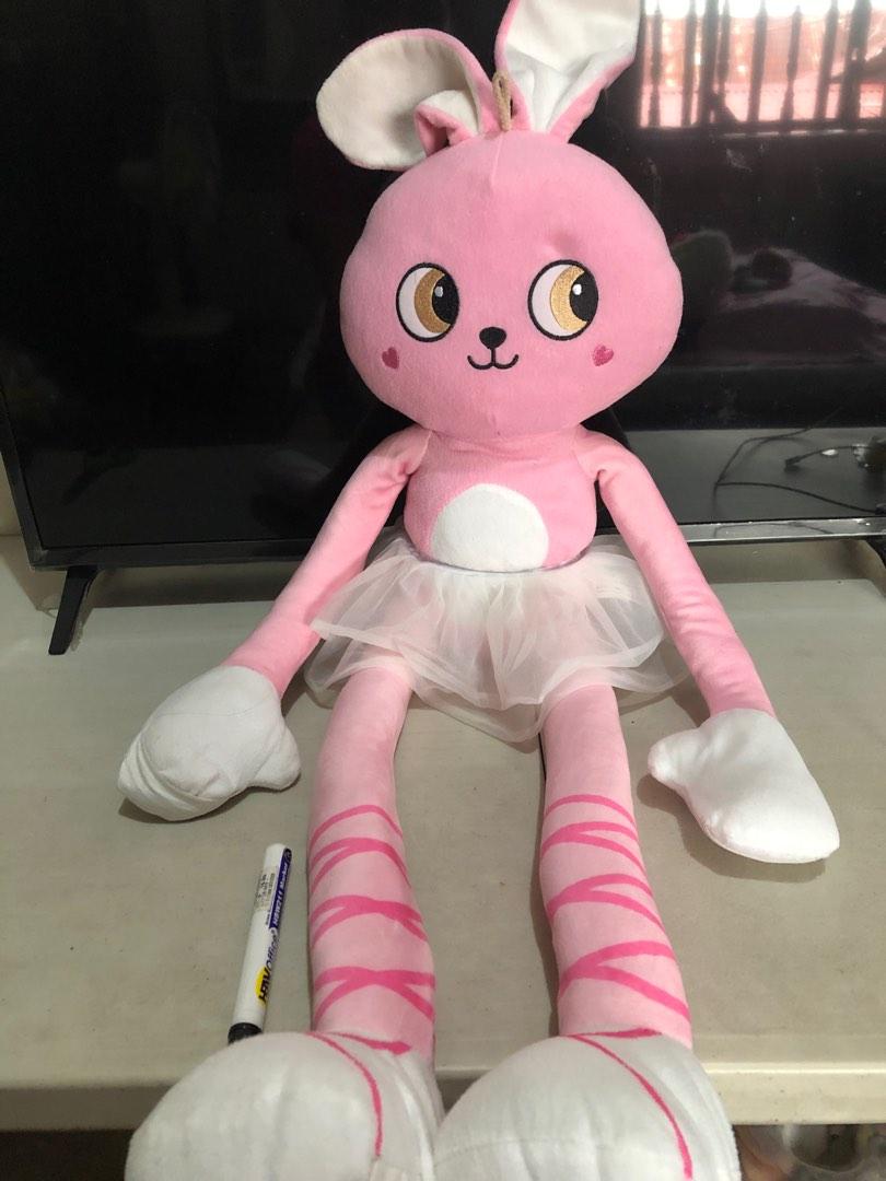 Stretchkins Plush Ballerina Bunny Stretchable Arms and Limbs, Hobbies ...