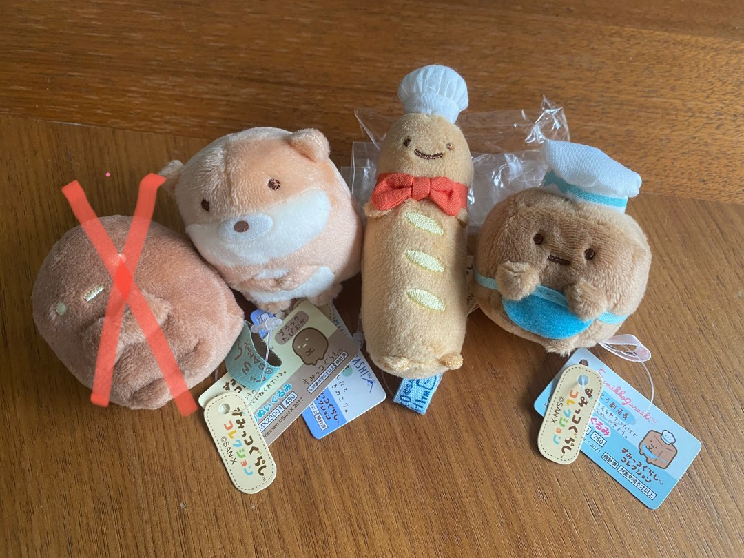Sumikkogurashi Tenori Mini Plush Toy : Otter Bread Sugar Pan Tencho ...