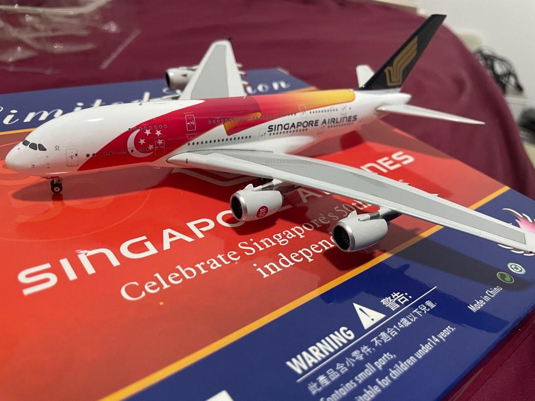 Super rare Phoenix 1/400 SG50 livery Singapore Airlines A380 9V-SKJ ...
