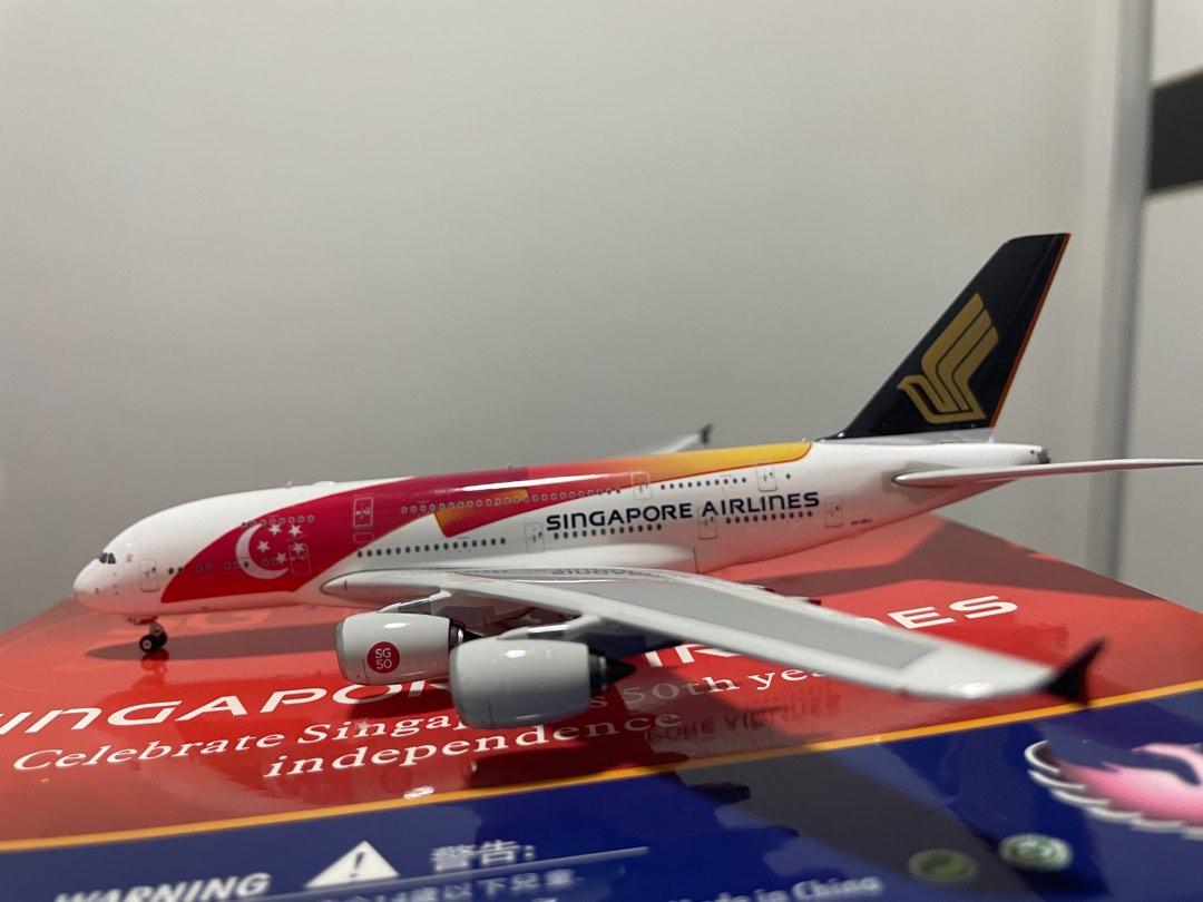 Super rare Phoenix 1/400 SG50 livery Singapore Airlines A380 9V-SKJ ...