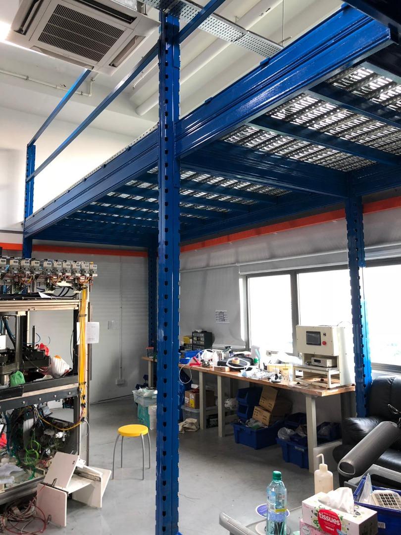 Superblock Mezzanine Rack, Racks and Shelves, Mezzanine Floor ...