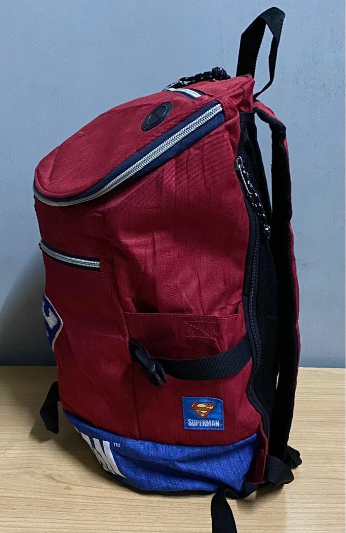 Superman Backpack, Men's Fashion, Bags, Backpacks on Carousell