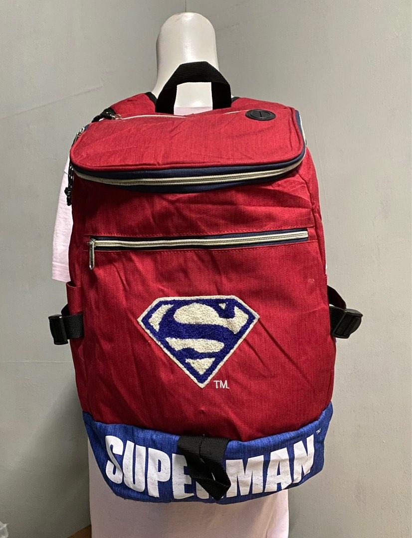 Superman Backpack, Men's Fashion, Bags, Backpacks on Carousell