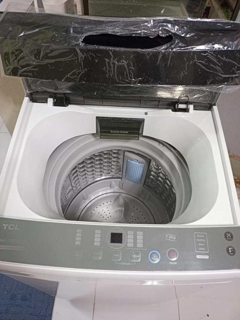 TCL 7.5kg Topload Washing Machine, TV & Home Appliances, Washing ...