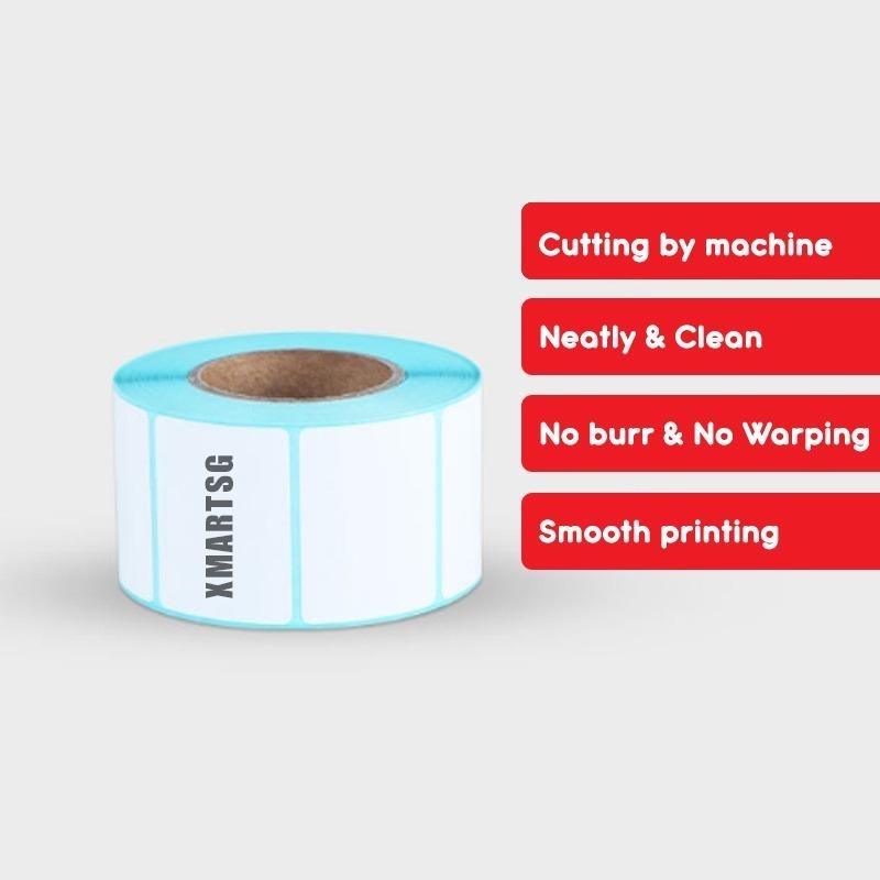 Thermal Label Sticker Paper Roll - Self Adhesive A6 and More for Zebra ...