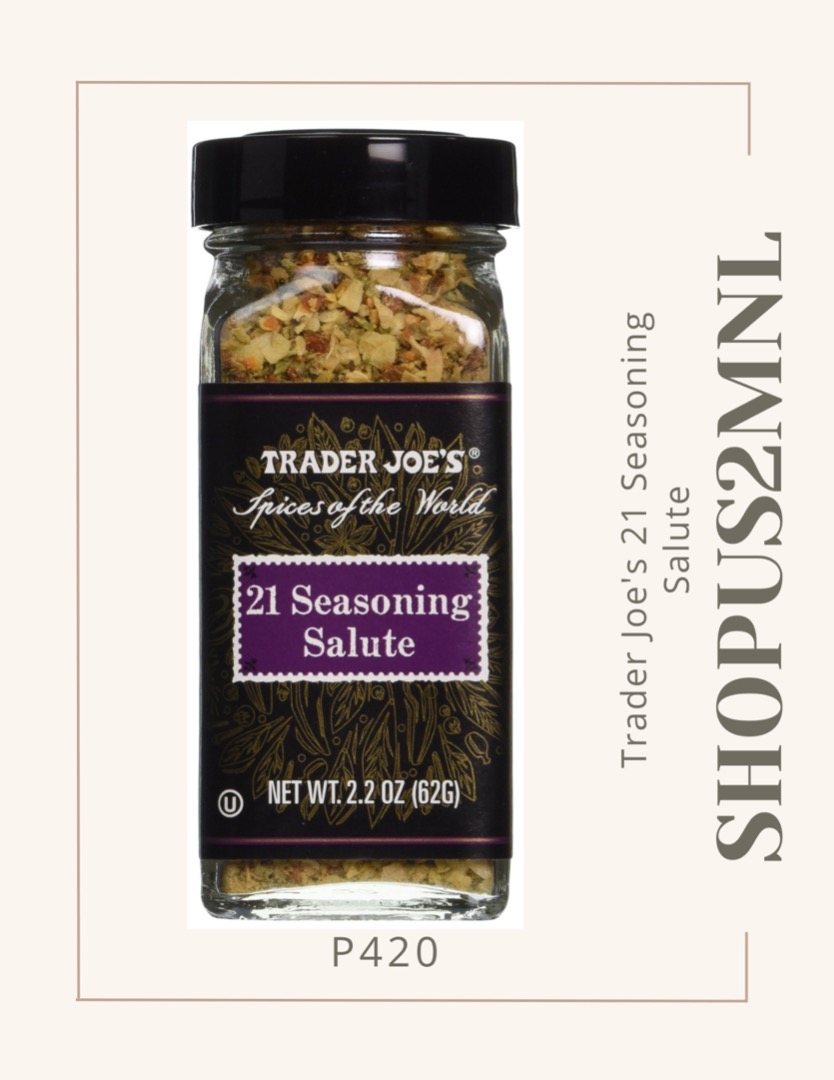 Trader Joe's 21 Seasoning Salute Seasoning Blend, Food & Drinks, Spice ...