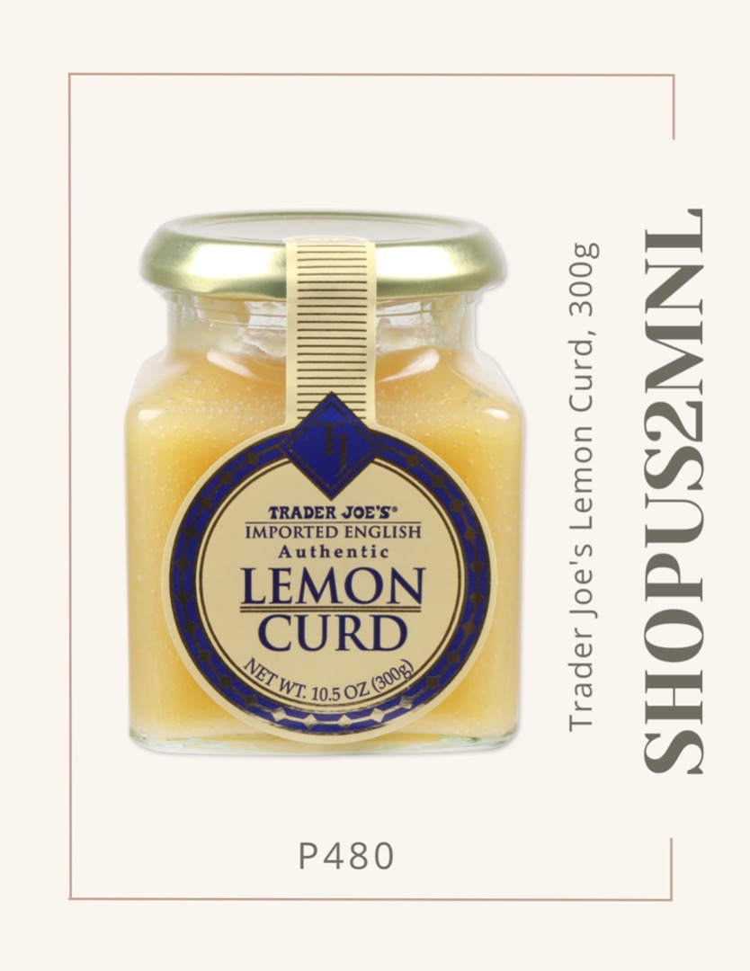 Trader Joe's Lemon Curd, Food & Drinks, Other Food & Drinks on Carousell