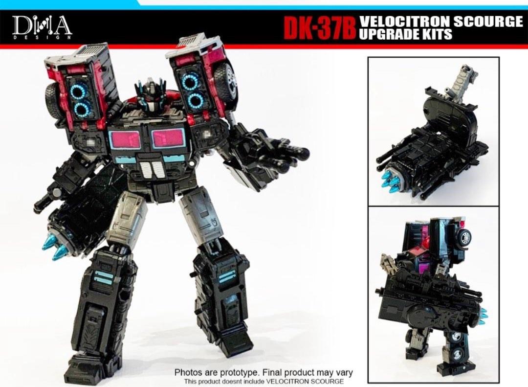 Transformers Legacy Velocitron Scourge with DNA Design, DK-37B upgrade ...