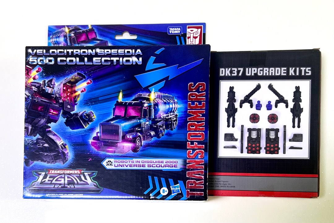 Transformers Legacy Velocitron Scourge with DNA Design, DK-37B upgrade ...
