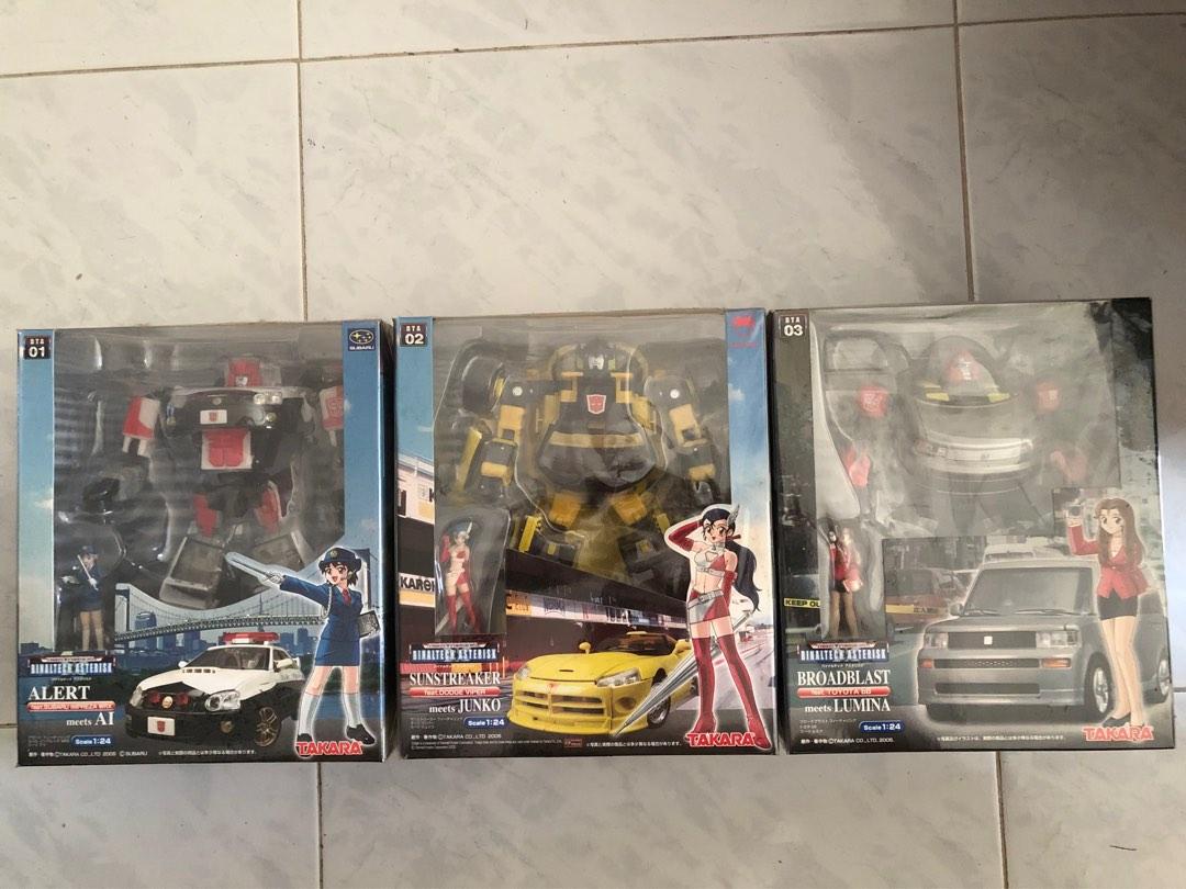 Transformers Takara bineltech asterisk set, Hobbies & Toys, Toys ...