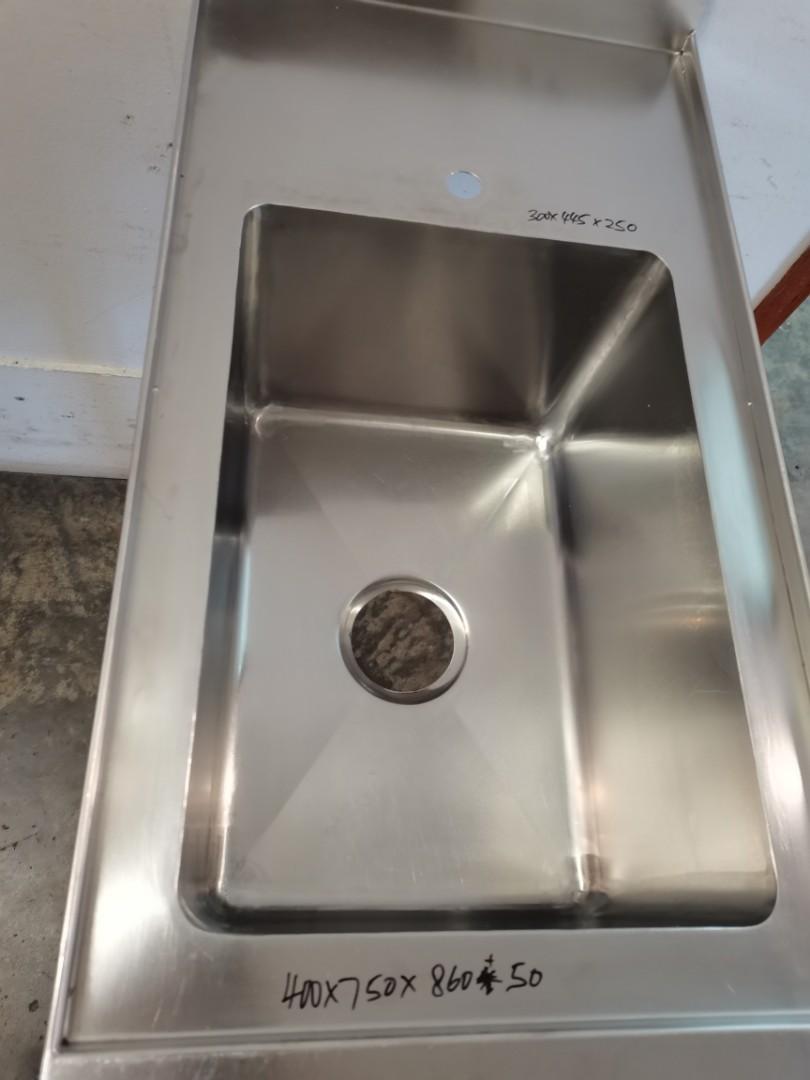 Used stainless steel sink, Furniture & Home Living, Bathroom & Kitchen ...
