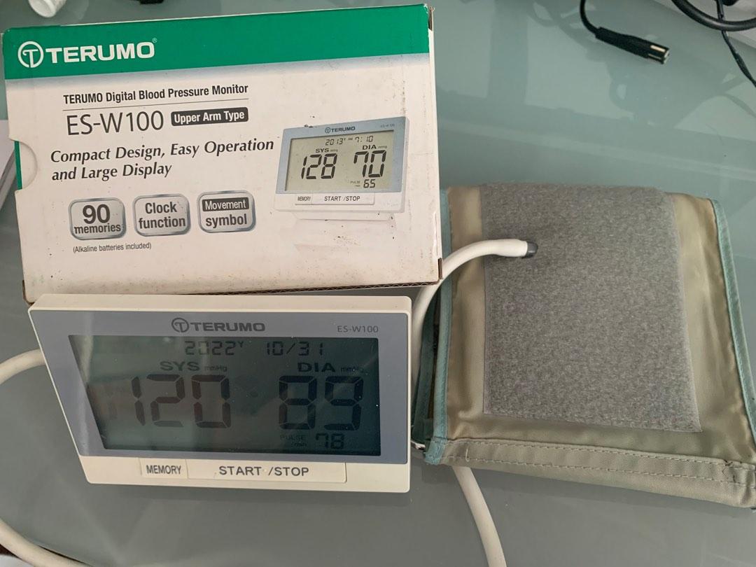 Used Terumo Digital Blood Pressure monitor, Health & Nutrition, Health ...