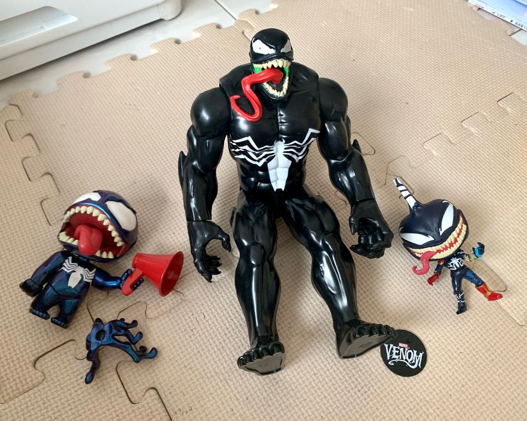 Venom Action Figure 3 sets, Hobbies & Toys, Toys & Games on Carousell