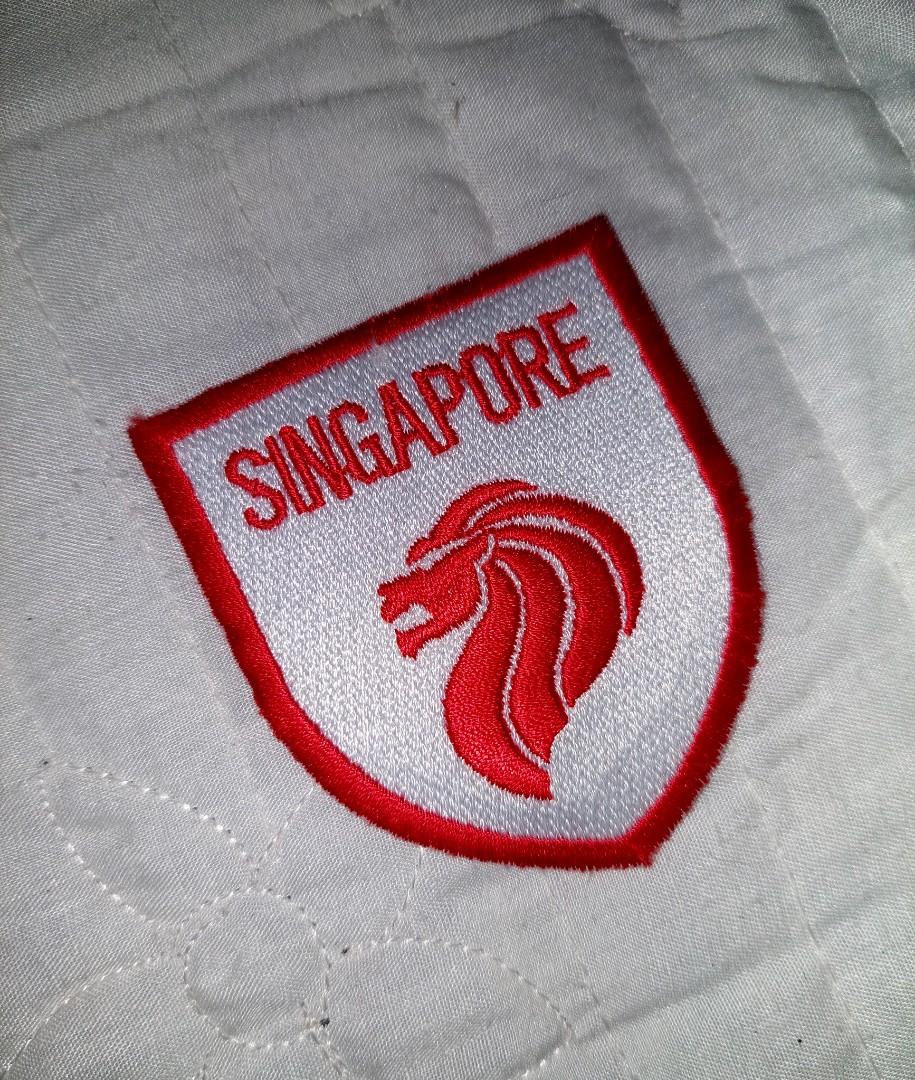 Vintage 90s Patch, Singapore Merlion, Hobbies & Toys, Memorabilia & Collectibles, Vintage ...