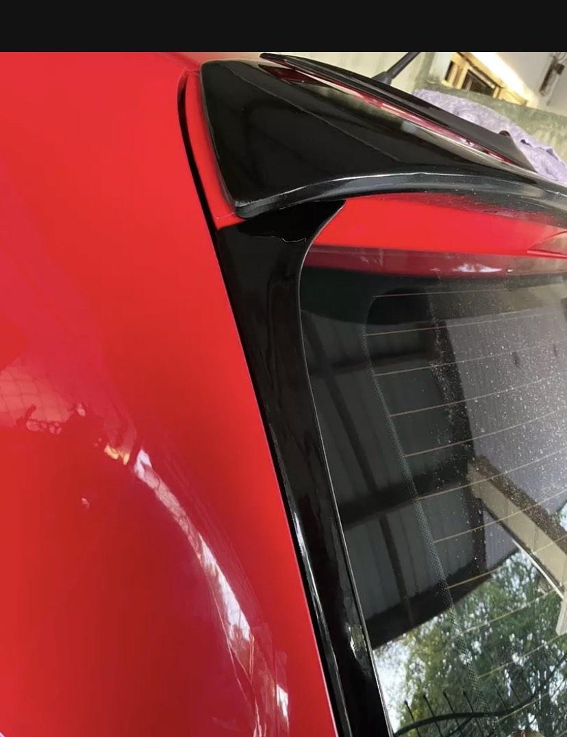 VW polo Rear side spoiler wing, Auto Accessories on Carousell