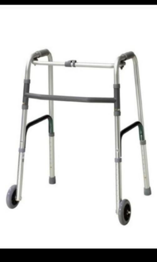 [Singapore Ready Stock] Foldable Walking Frame With Front Castors ...