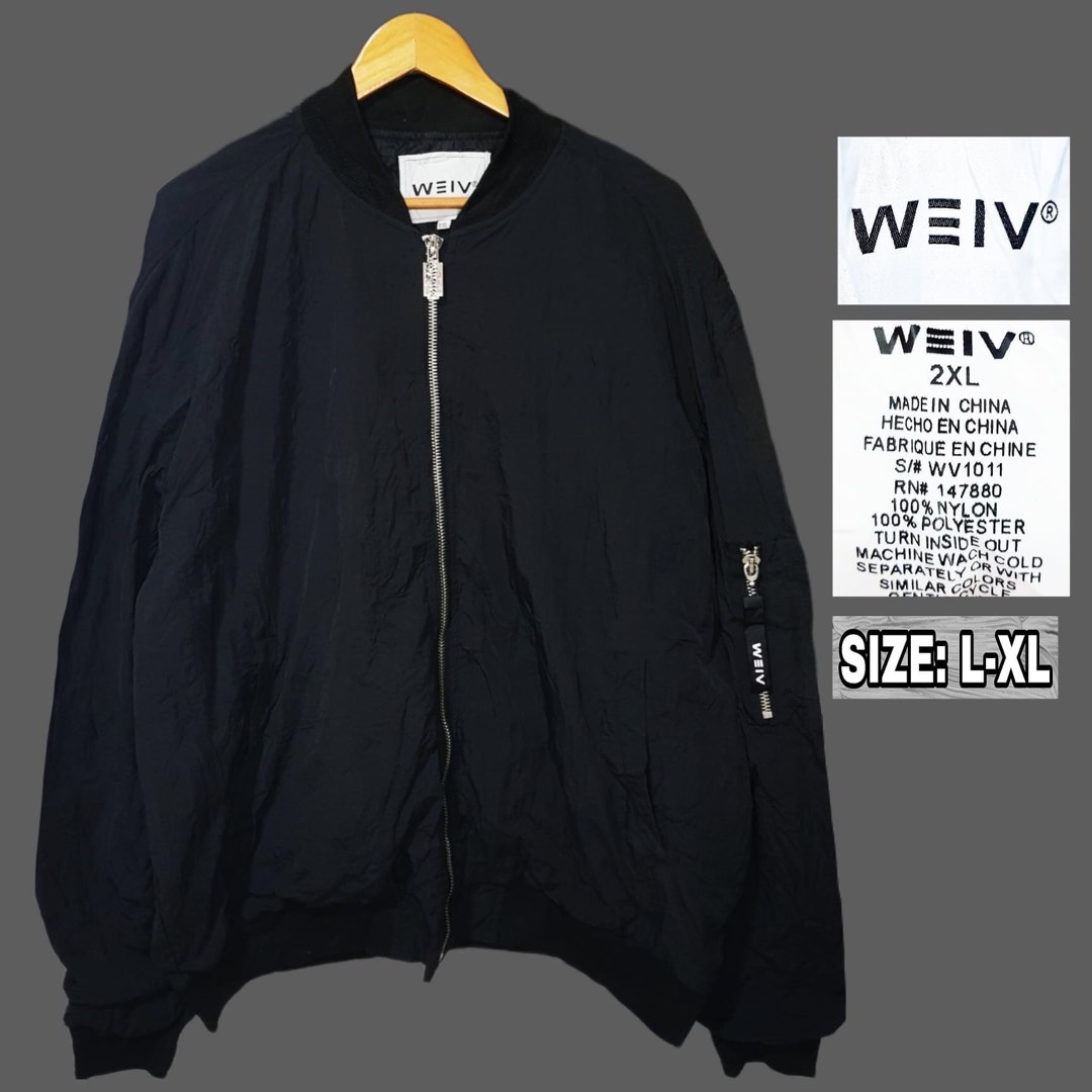 Weiv Bomber Jacket, Men's Fashion, Coats, Jackets and Outerwear on ...