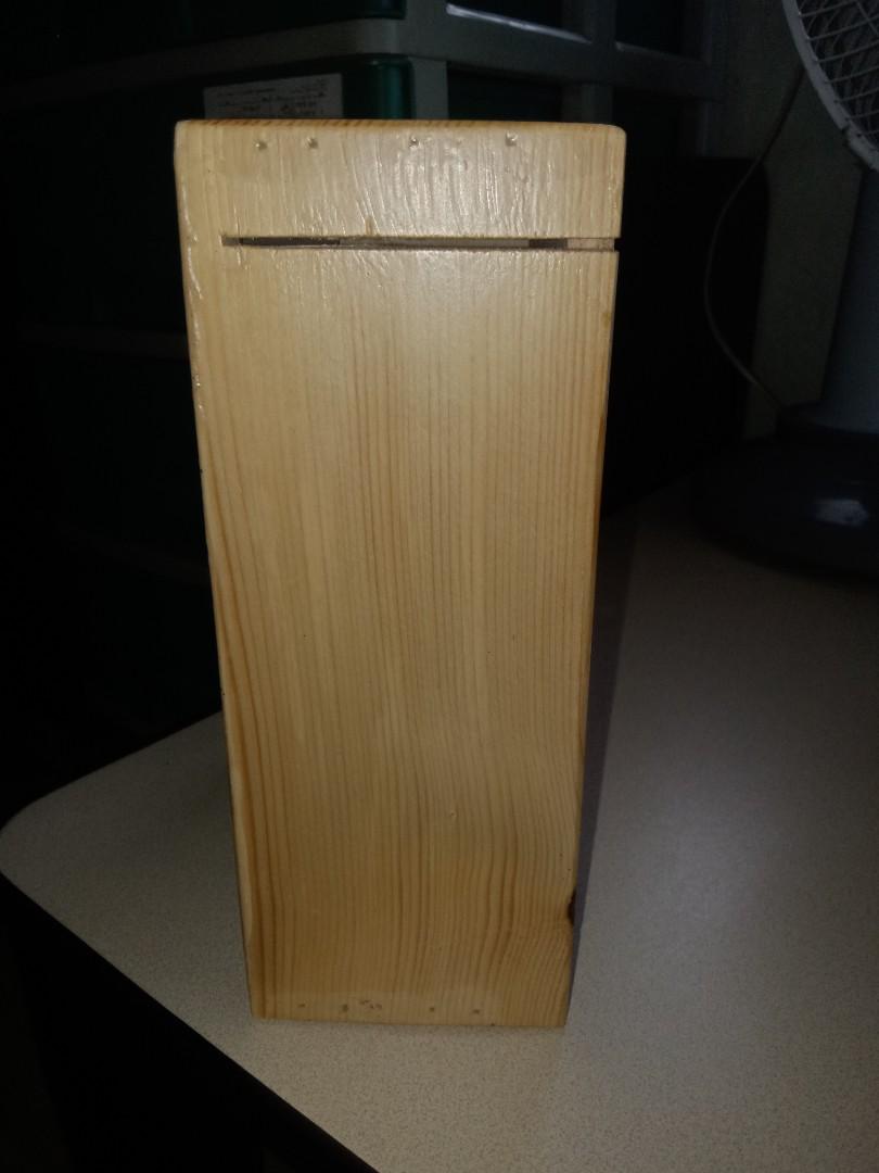 Wooden Savings alkansya, Hobbies & Toys, Stationary & Craft, Handmade ...