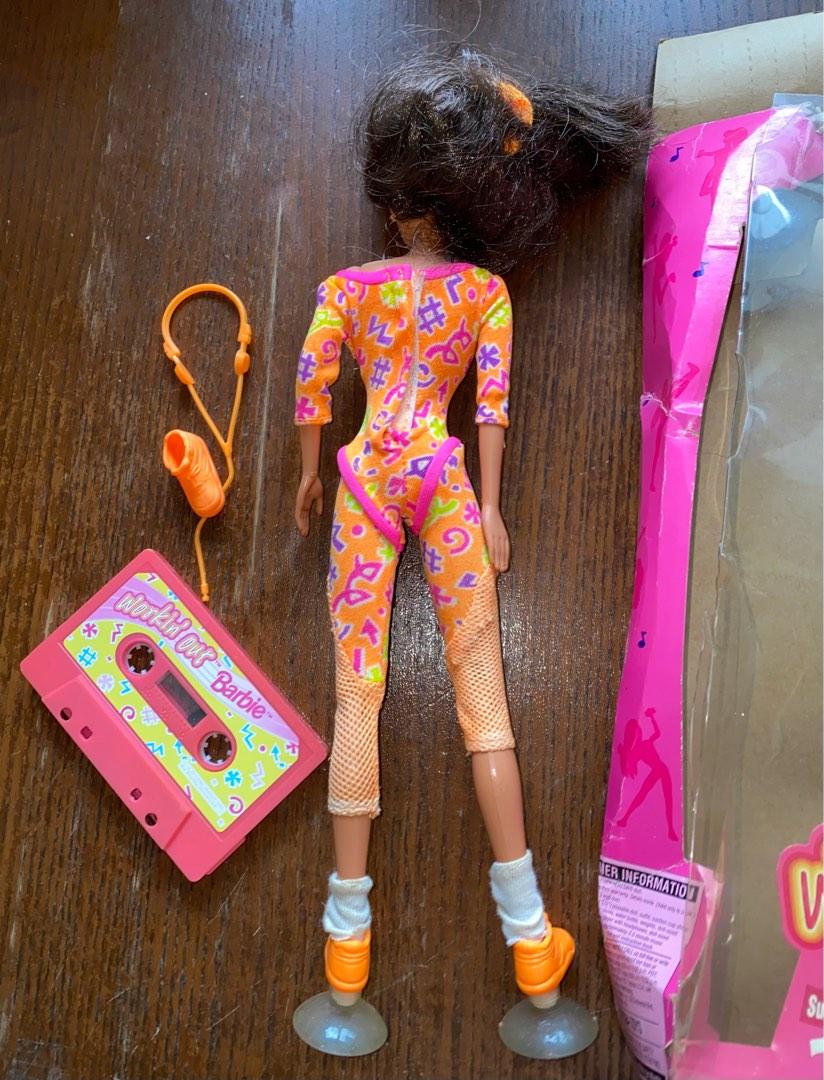 1994 Super talk barbie & Workin'out Teresa Barbie Doll by Mattel 1996 ...