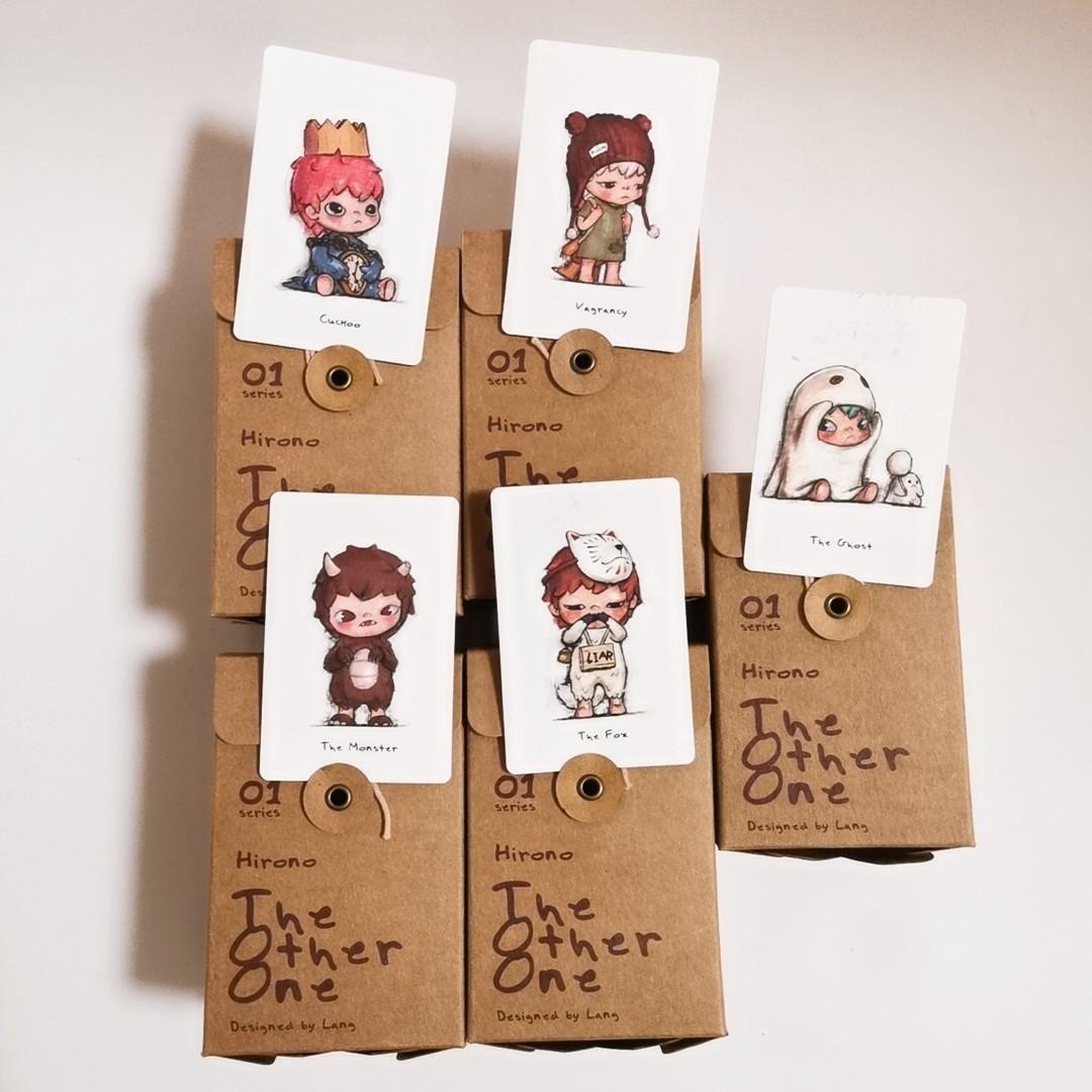 WTS - POPMART Hirono The other one series - The Ghost / The Fox ...