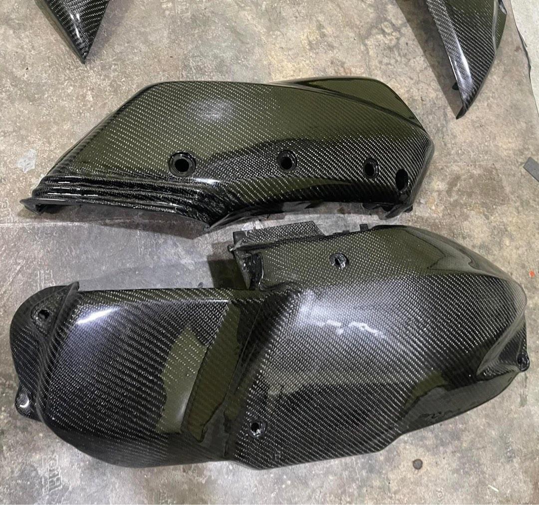 Xmax cvt & filter set promo ori carbon Kevlar, Motorcycles, Motorcycle ...