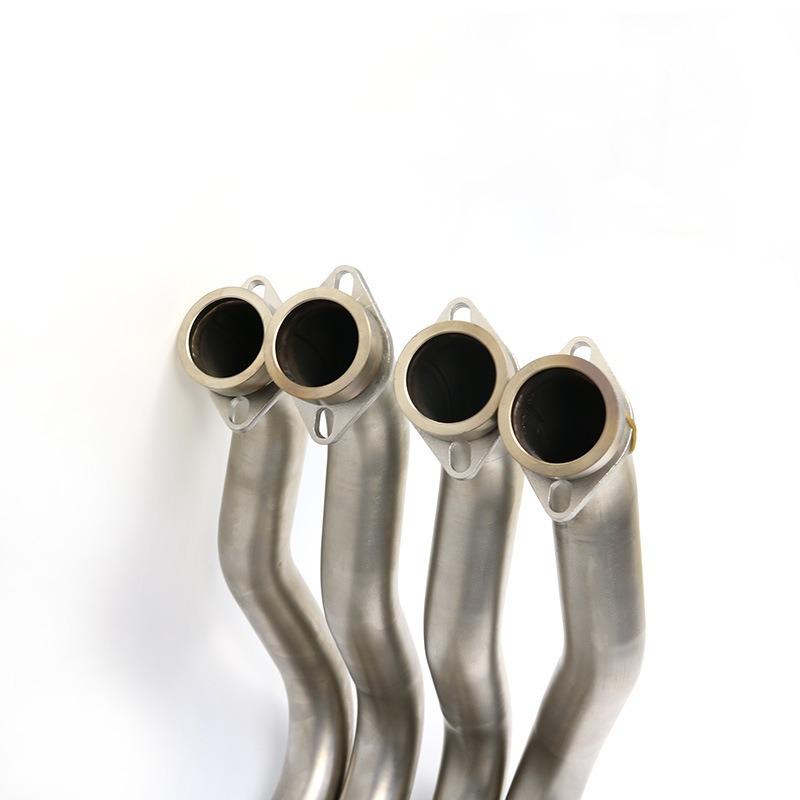 Yamaha YZF R1 MT10 exhaust pipe front header stainless steel akrapovic ...