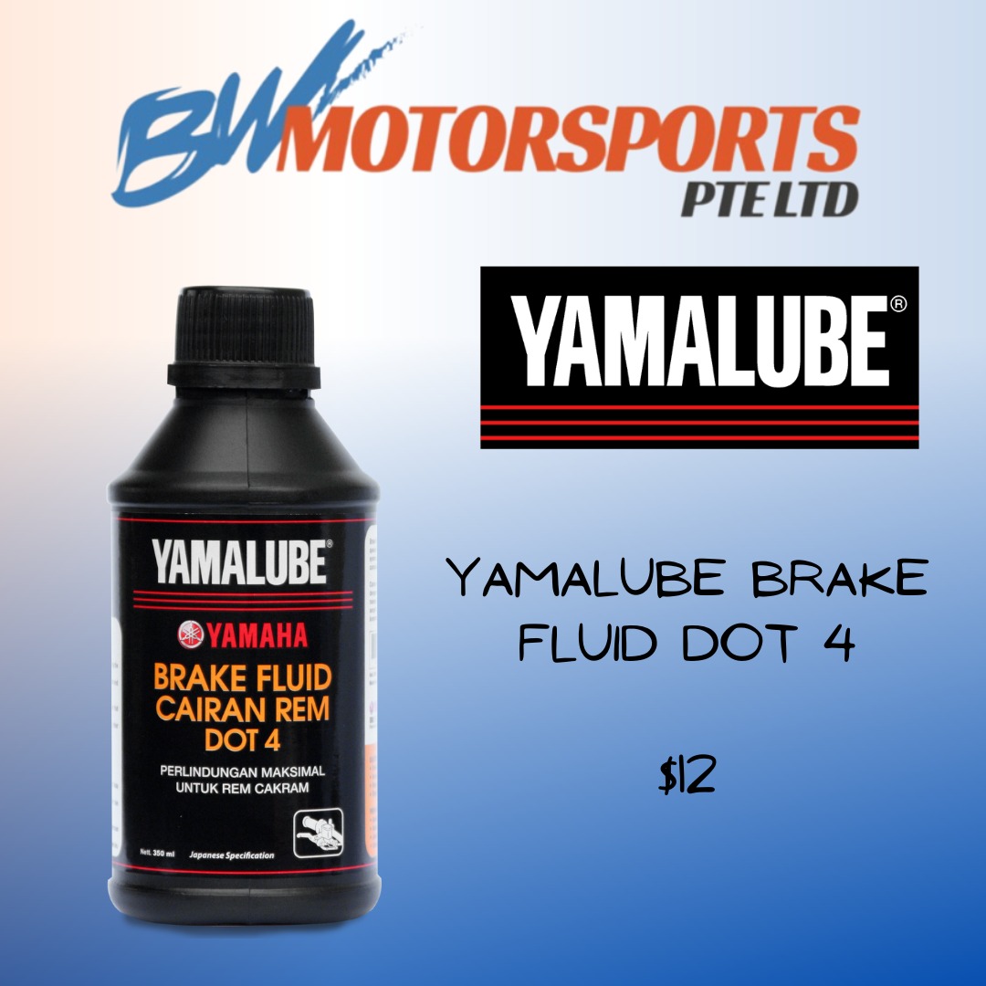 YAMALUBE BRAKE FLUID DOT 4, Motorcycles, Motorcycle Accessories on ...