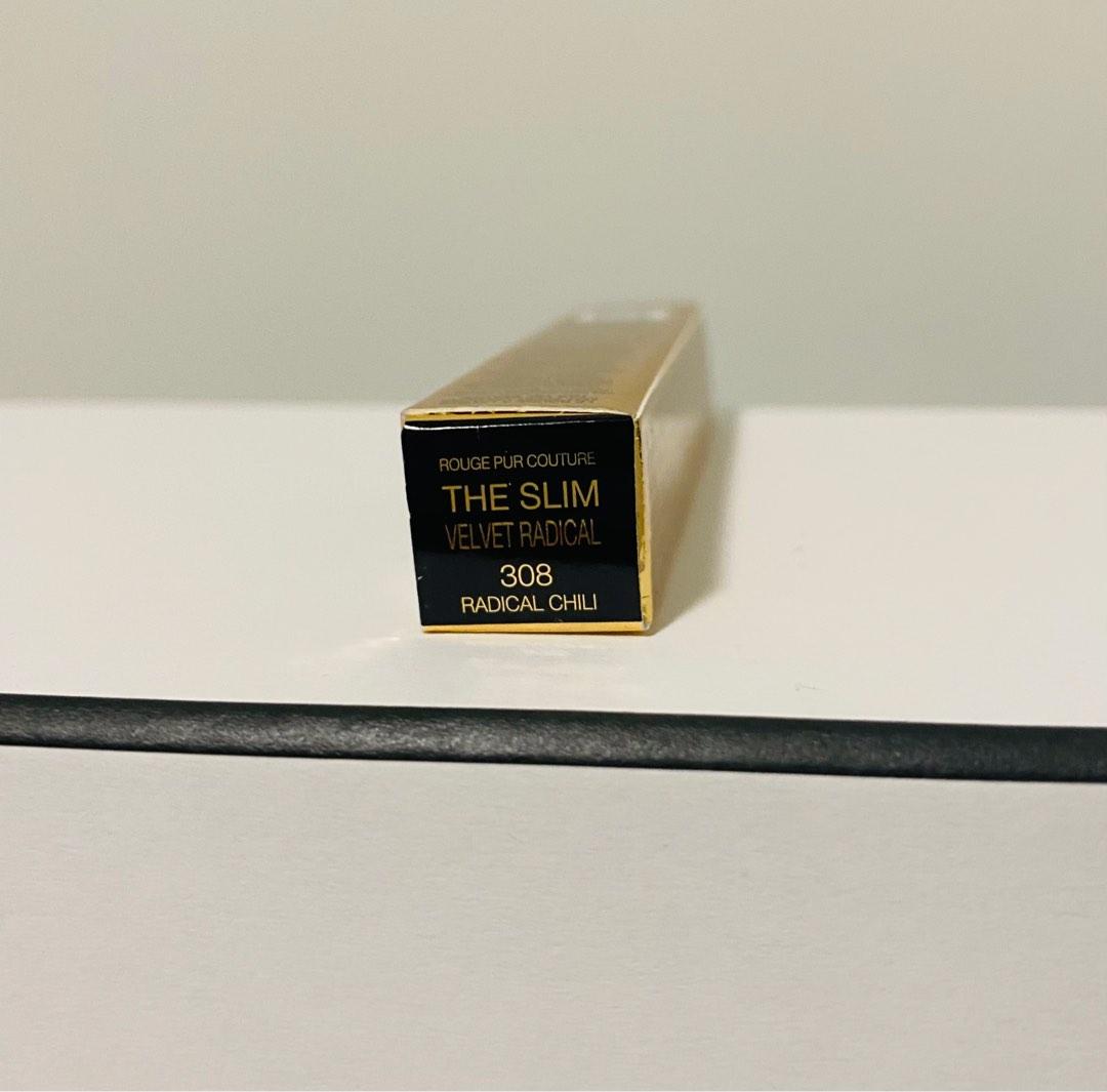 YSL The Slim Velvet Radical Lipstick 308, Beauty & Personal Care, Face ...