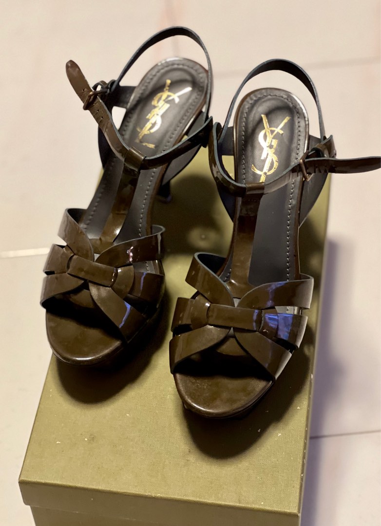 YSL Tribute (Patent), Women's Fashion, Footwear, Heels on Carousell