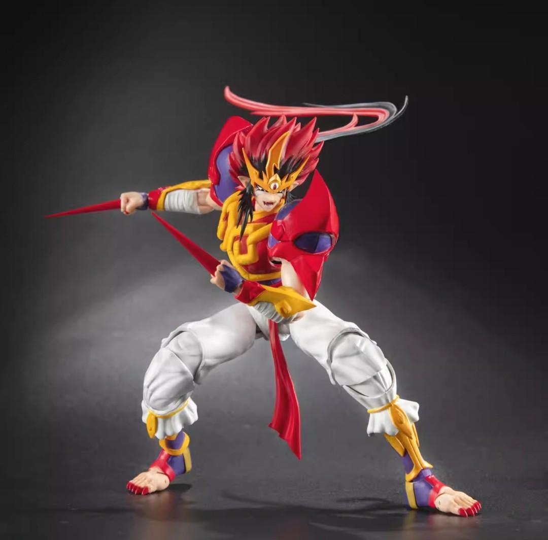 全新鬼神童子zenki 前鬼 朱鬼神 1/12 超高可動figure, 興趣及遊戲, 玩具 & 遊戲類 - Carousell