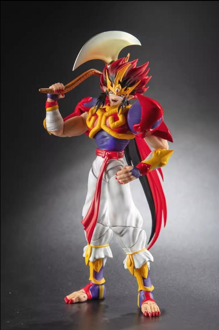 全新鬼神童子zenki 前鬼 朱鬼神 1/12 超高可動figure, 興趣及遊戲, 玩具 & 遊戲類 - Carousell