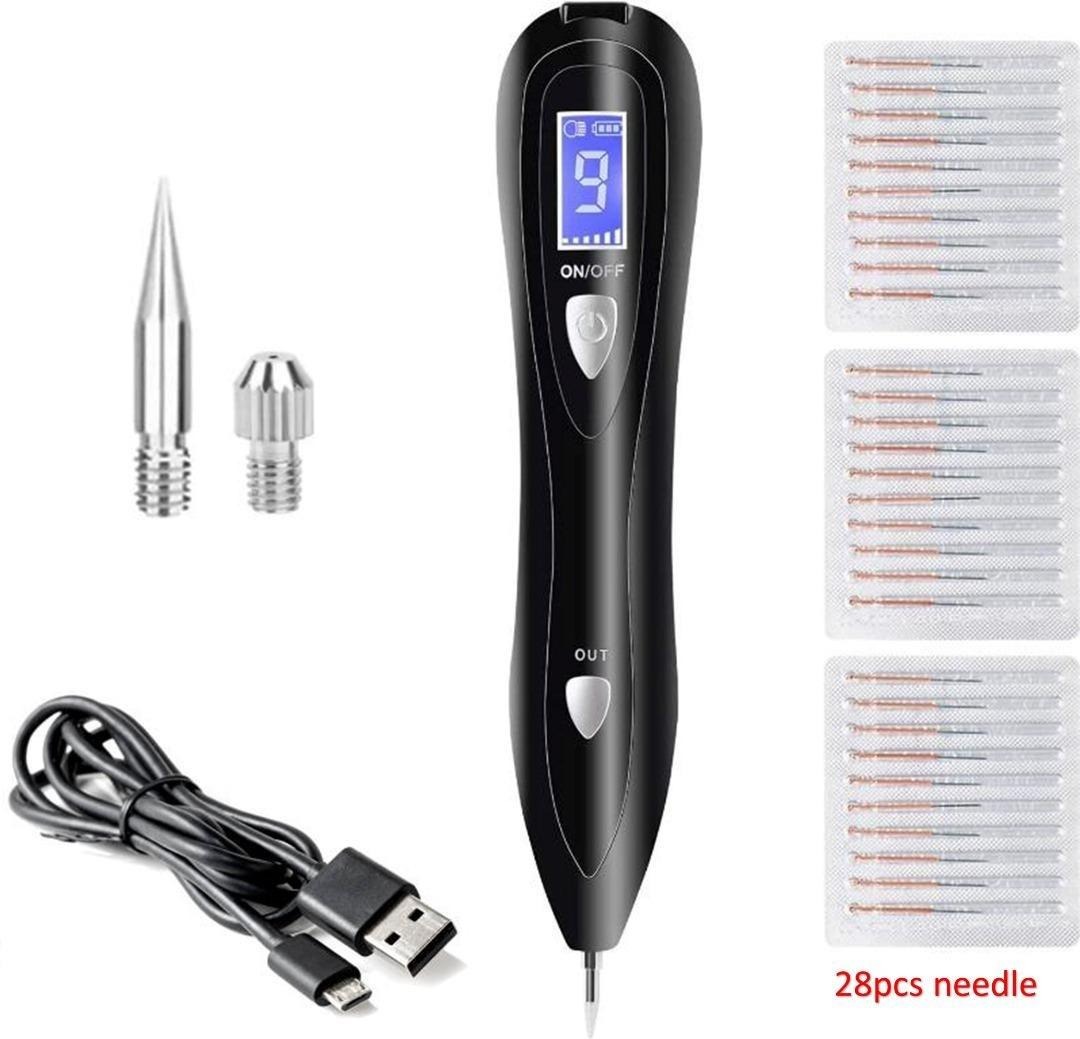 [1089] Beauty Skin Tags Remover Pen, Portable Rechargeable Mole Remover ...