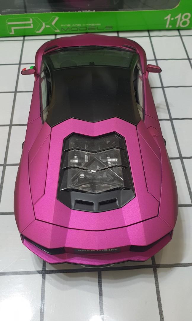1/18 FX Models Lamborghini Aventador LP700 Purple, Hobbies & Toys, Toys ...