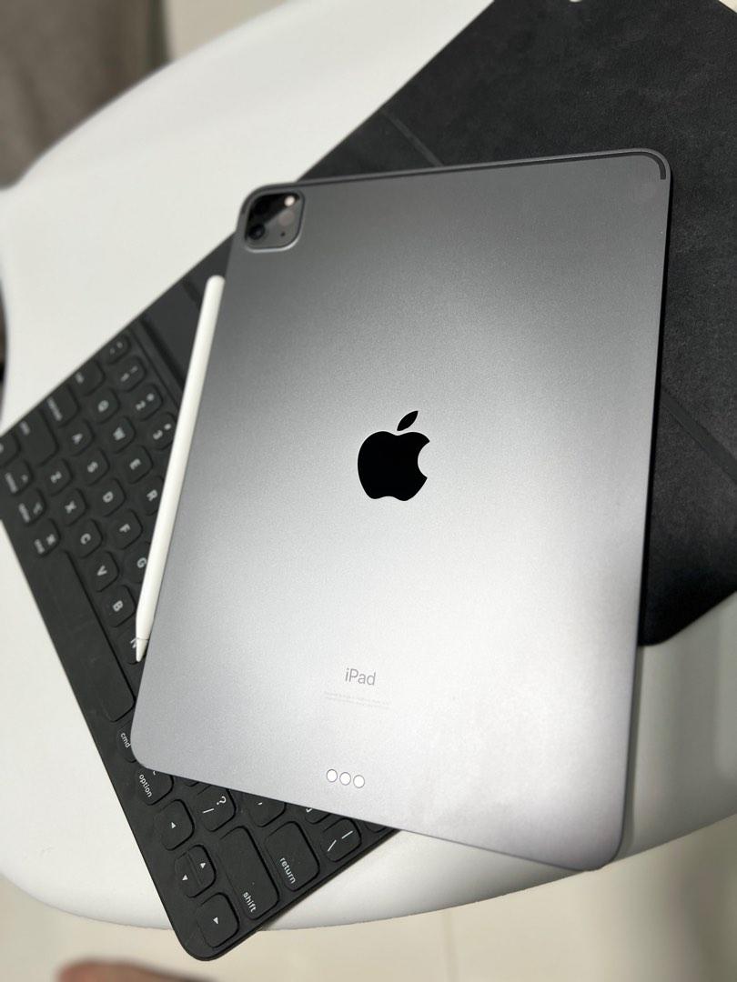 11-inch iPad Pro 2021 Gen 3 (256GB) + Apple Pencil + Smart Keyboard Folio, Mobile Phones ...