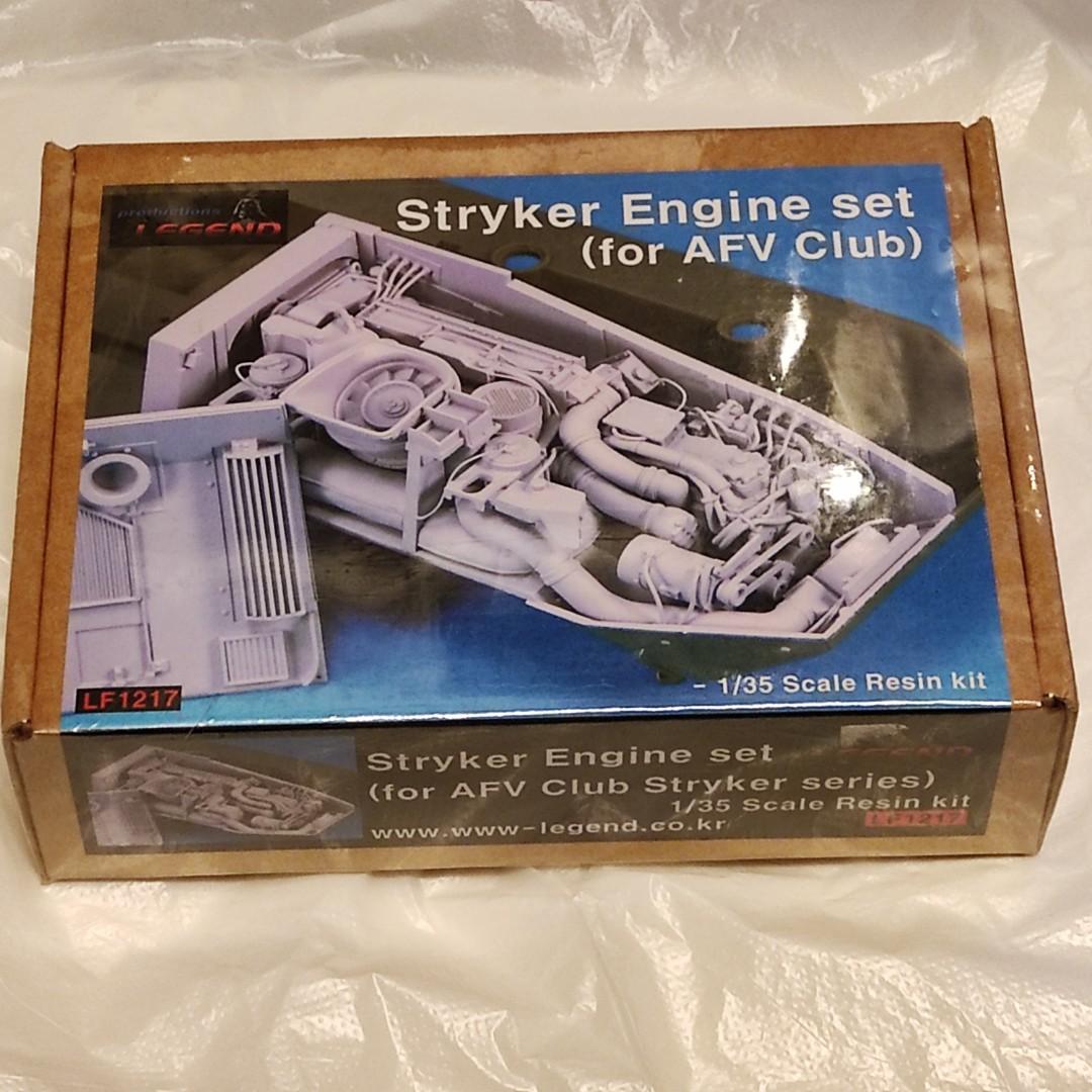 1/35 Legend Stryker Engine Set for AFV Club LF1217, 興趣及遊戲, 玩具 & 遊戲類 ...