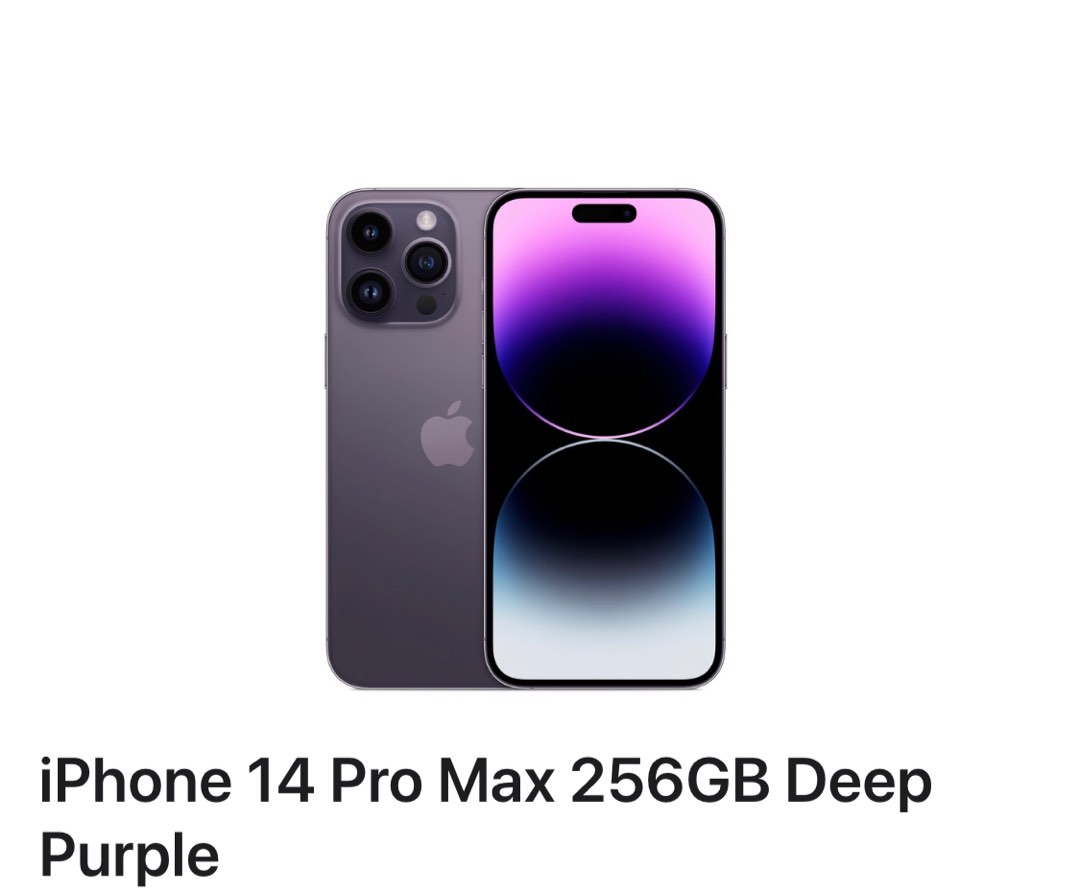 14 pro max 256gb deep purple sealed, Mobile Phones & Gadgets, Mobile Phones, iPhone, iPhone 13 ...