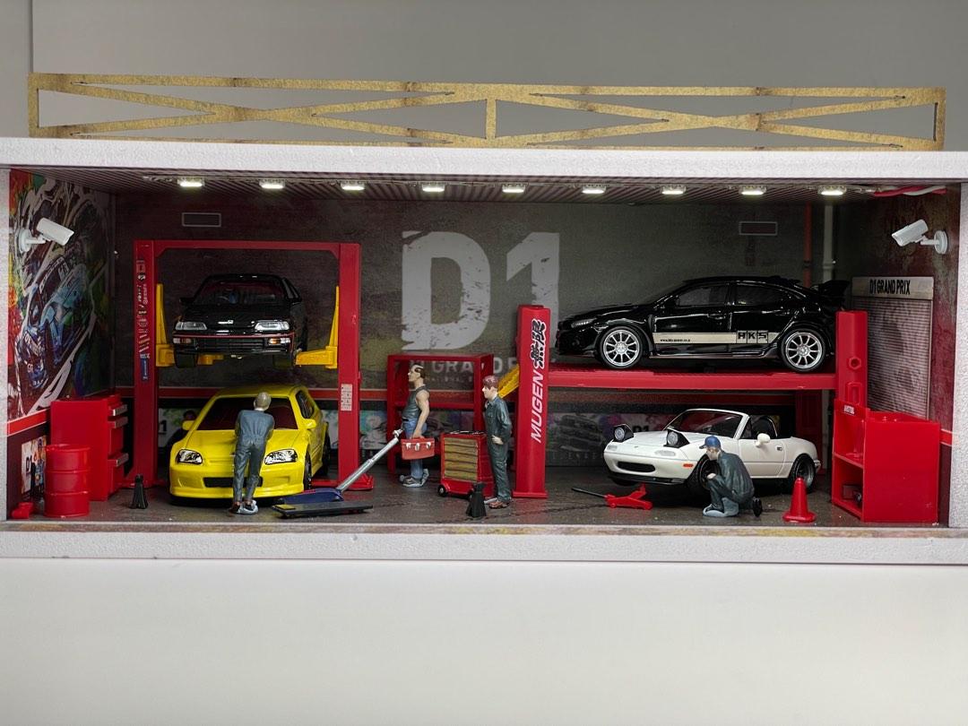 1:64 car garage set car not included, Hobbies & Toys, Toys & Games on ...