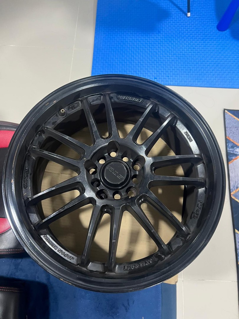 17” Rays RE30 rims, Car Accessories, Tyres & Rims on Carousell