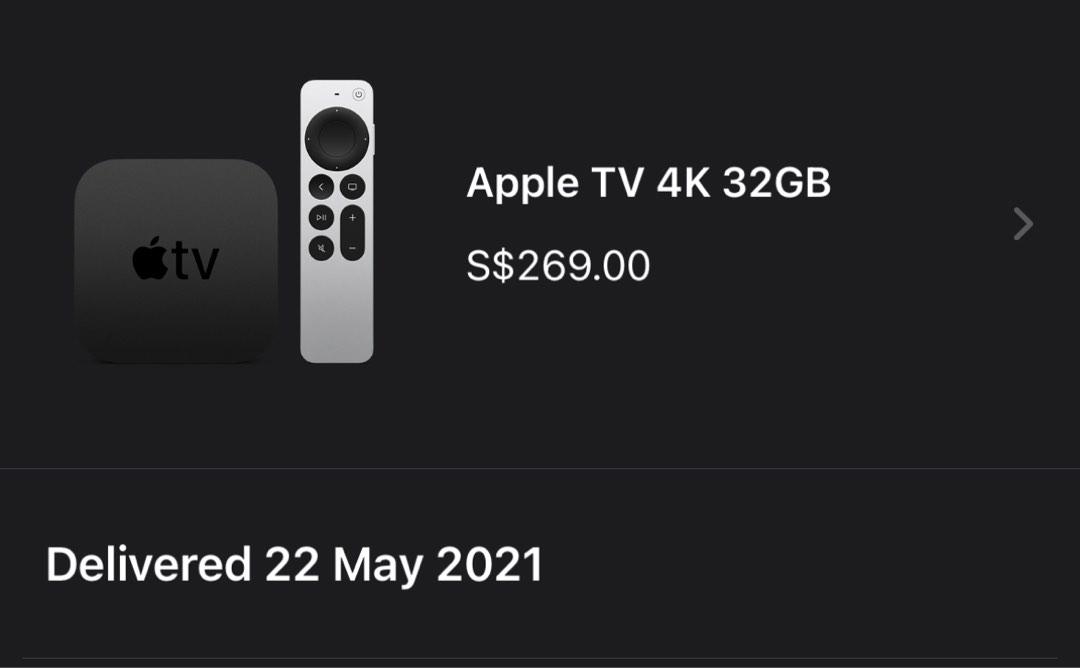2021 Apple TV 4K 32GB (2nd Generation), TV & Home Appliances, TV & Entertainment, Blu-Ray ...