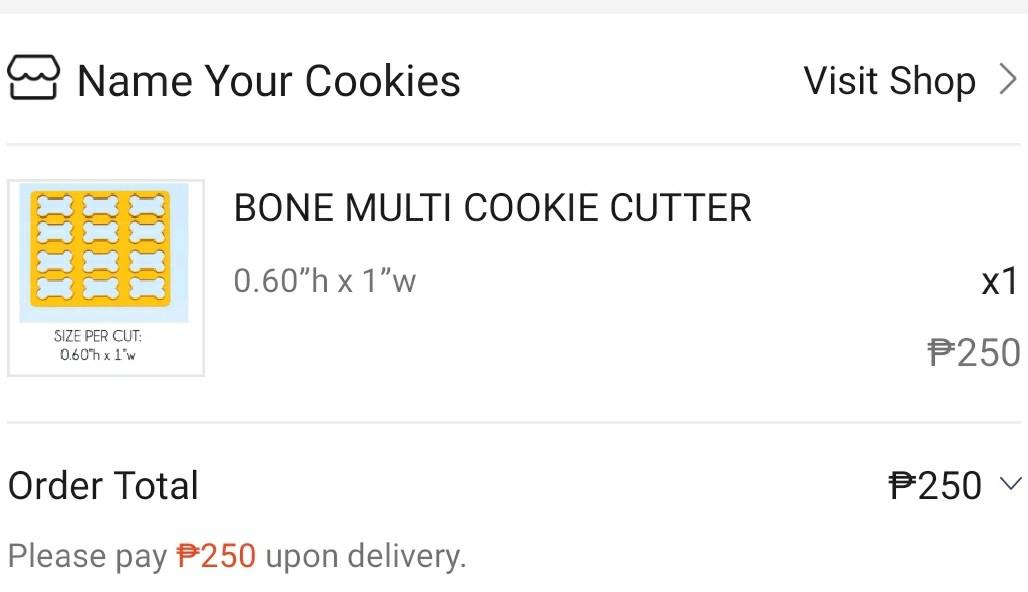 3D Printed Dog Bone Multi Cooker Cutter, Furniture & Home Living ...